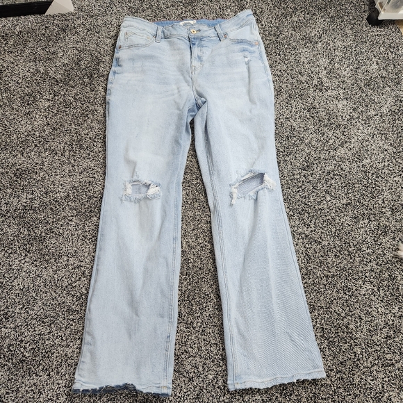 Edgely | Jeans | Edgely Slim Boot High Rise Womens Size 6w Lightwash ...